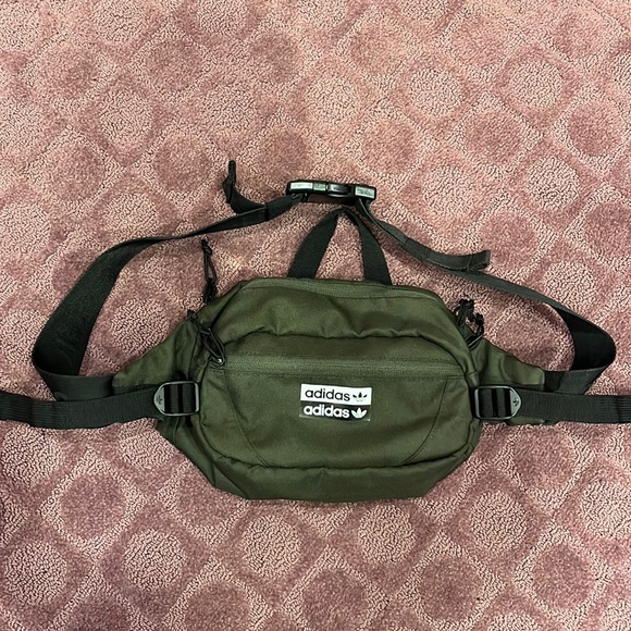 adidas Originals | Bags | Adidas Originals Green Fanny Pack | Poshmark